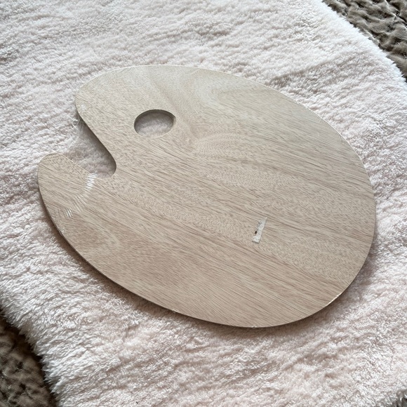Art | New Wooden Artist Large Paint Palette Oval 15 X 1175 Inches ...